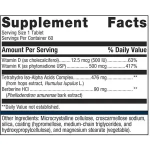 METAGENICS Ostera 60 Tablets