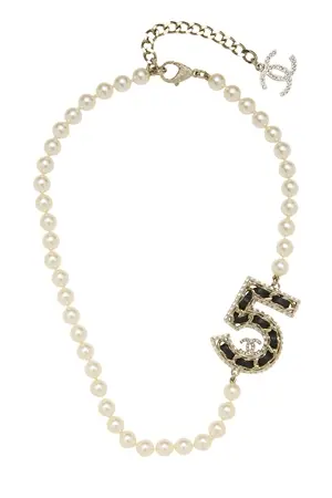 Chanel Cc Pendant Necklace - Gold