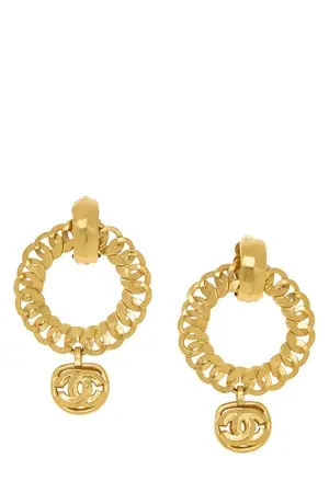 Chanel Hoop Earrings