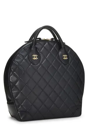 Chanel Quilted Lambskin Paris Limited Edition Bowler Bag
