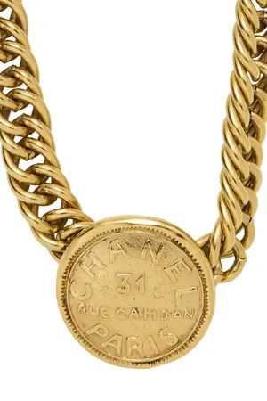 Chanel Rue Cambon Coin Choker