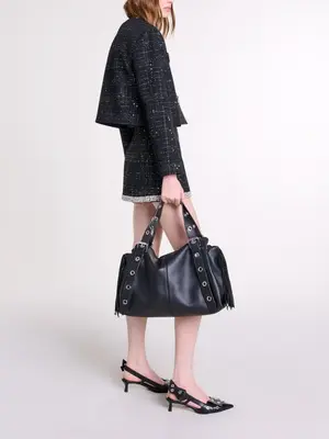 Maje Cotton Tweed Jacket