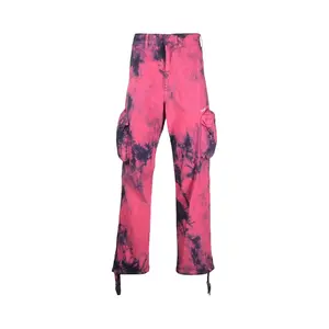 Off-White Bounce Tie Dye Ripstop Cargo Pants - Pink