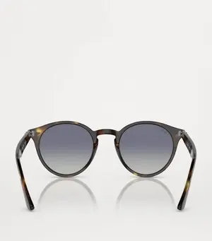 Ray-ban Round Frame Sunglasses - Brown