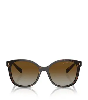 Prada Prada Acetate Sunglasses Brown