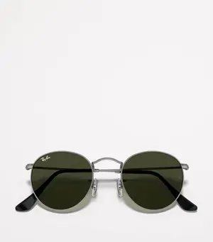 Ray-ban Round Metal Sunglasses - Grey