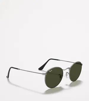 Ray-ban Round Metal Sunglasses - Grey