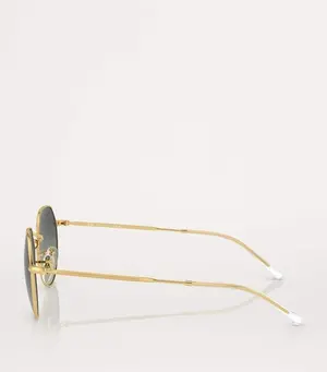 Ray-ban Jack Octagon Sunglasses - Gold