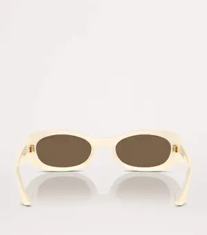 VOGUE Metal Sunglasses - White