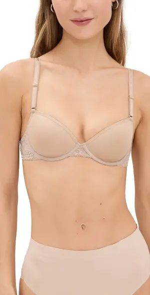 Hanky Panky Signature Lace Demi Bra - Chai
