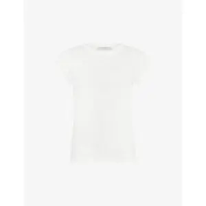 ALLSAINTS Anna Round-neck Cotton T-shirt - Chalk White