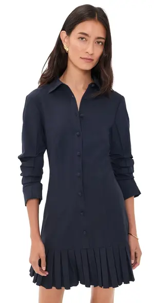 Cinq À Sept Lucilla Mini Dress - Navy