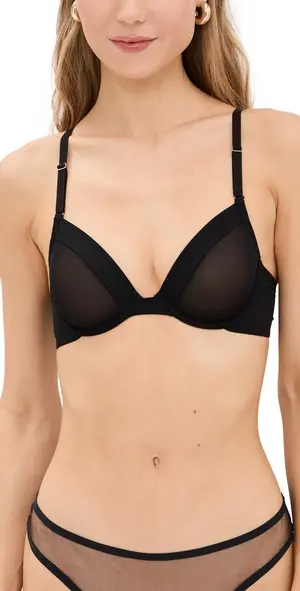 Hanky Panky Underwire Fashion Bra - Black