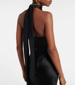 Ralph Lauren Chilton Halterneck Gown - Black