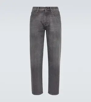 ZEGNA Zegna Roccia Faded Straight Jeans