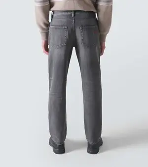 Zegna Roccia Faded Straight Leg Jeans