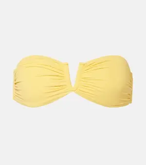 Melissa Odabash Alba Bikini Top - Yellow