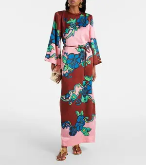 ALEMAIS Alémais Printed Maxi Dress