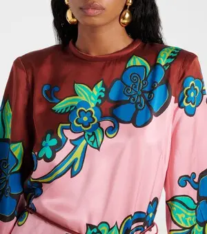 ALEMAIS Alémais Printed Maxi Dress