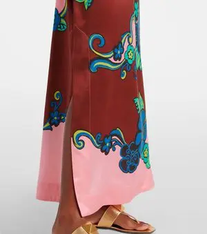 ALEMAIS Alémais Printed Maxi Dress