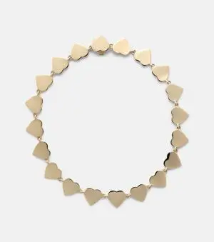 SYDNEY EVAN Pure Heart Eternity 14kt Bracelet - Gold