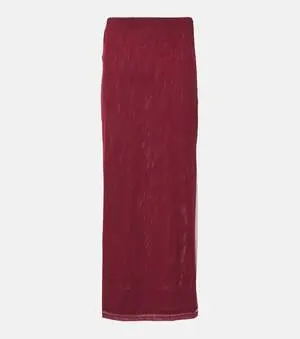 SIR. Toni Maxi Skirt - Red