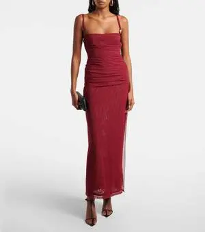 SIR. Toni Maxi Skirt - Red