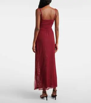 SIR. Toni Maxi Skirt - Red