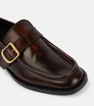 Dries Van Noten Leather Loafers