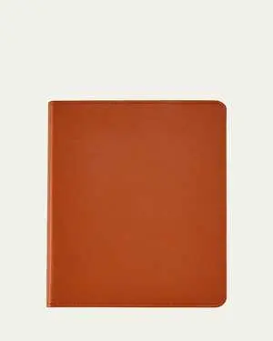 GRAPHIC IMAGE 9" Refillable Leather Notebook - Orange