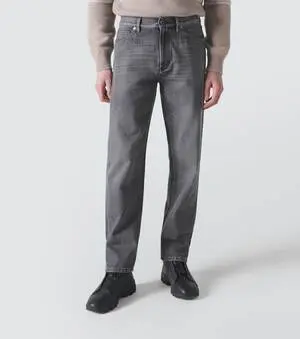 Zegna Roccia Faded Straight Jeans