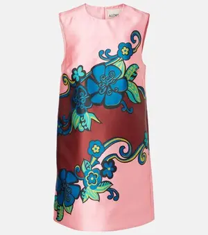 ALEMAIS Printed Mini Dress