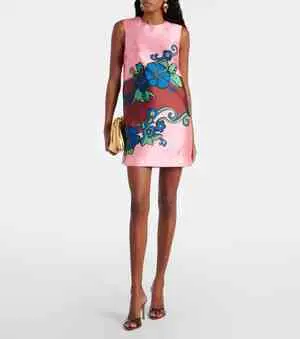 ALEMAIS Printed Mini Dress