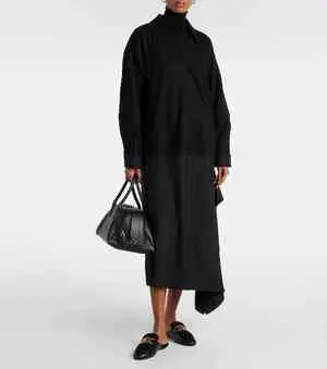 TOD'S Catena Kate Shearling And Leather Mules
