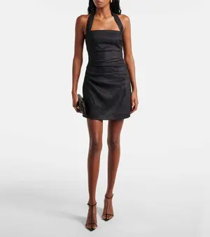 SIR. Halter Neck Mini Dress