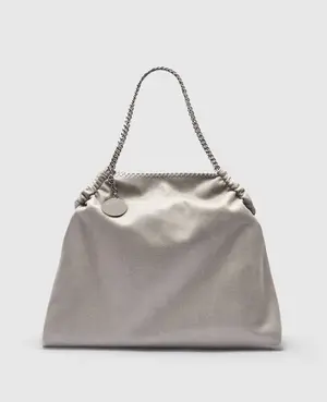 Stella McCartney Falabella Drawstring Tote Bag - Gray