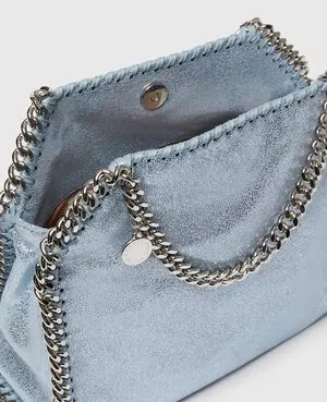 Stella McCartney Falabella Mini Tote Bag - Sapphire Blue