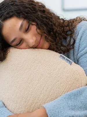 QUIET MIND The Weighted Pillow - Cashew