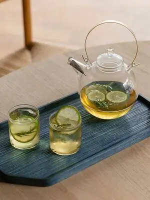 POJ STUDIO Maru Glass Teapot
