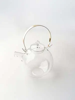 POJ STUDIO Maru Glass Teapot