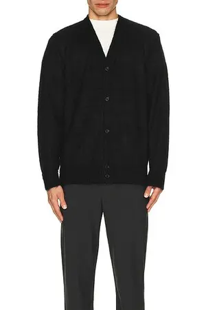BEAMS Cardigan Stretch Mohair