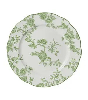 Bernardaud Porcelain Albertine Dinner Plate - Green