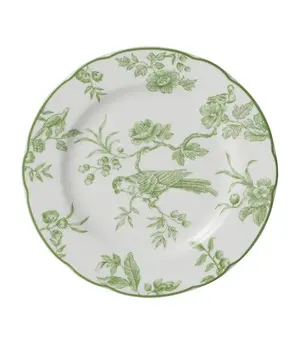 Bernardaud Porcelain Albertine Bread And Butter Plate - Green