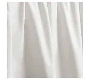Laura Ashley Solid White Full Ruffled Bedskirt