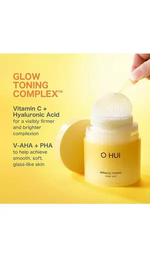 O HUI Miracle Toning Water Toning Pads