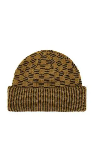 AUTUMN Squared Beanie - Fir Black