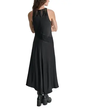 Dkny Satin Maxi Dress