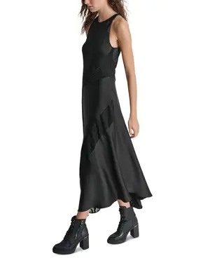 Dkny Satin Maxi Dress