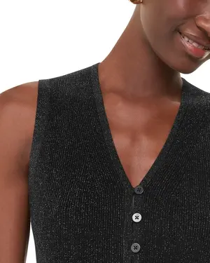 Whistles Sparkle Knit Tank