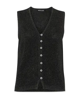 Whistles Sparkle Knit Tank